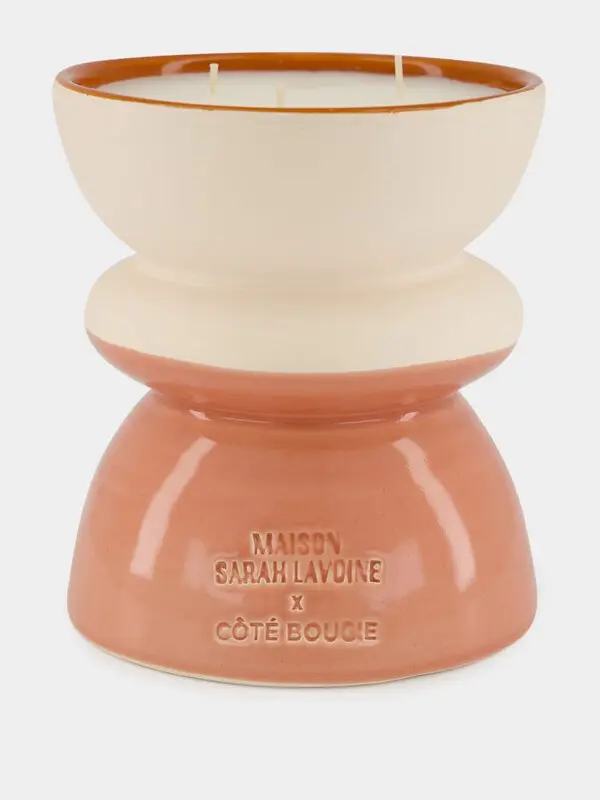 CÔTÉ BOUGIE Rose Powder Tamtam Medium Candle - Pink