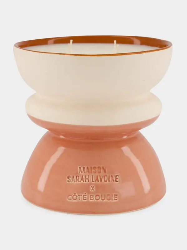 CÔTÉ BOUGIE Rose Powder Tamtam Large Candle - Pink