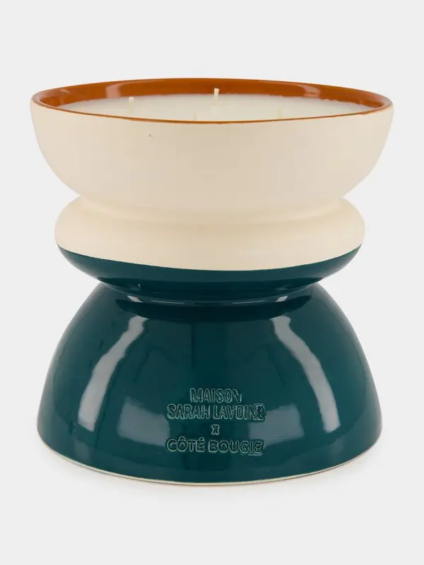 CÔTÉ BOUGIE Sarah Tamtam Large Candle - Blue