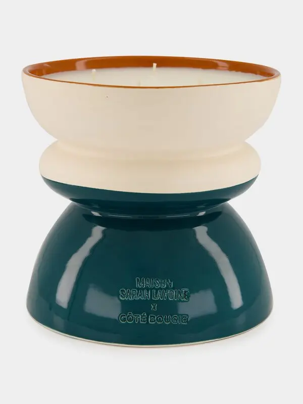 CÔTÉ BOUGIE Sarah Tamtam Large Candle - Blue