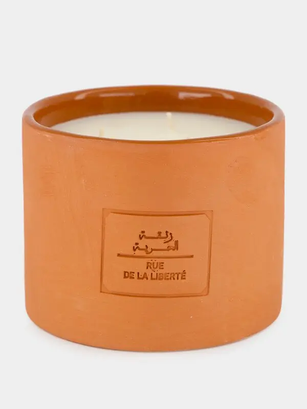 CÔTÉ BOUGIE Rue De La Liberté Medium Candle - Orange