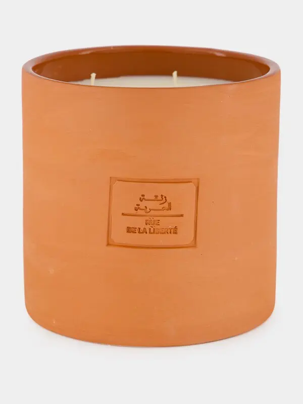 CÔTÉ BOUGIE Rue De La Liberté Large Candle - Orange