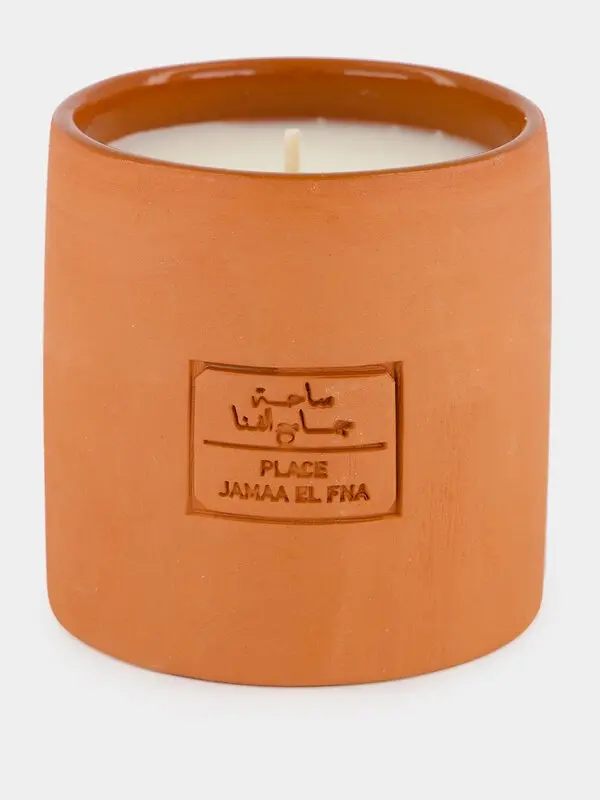 CÔTÉ BOUGIE Jemaa El Fna Small Candle - Orange