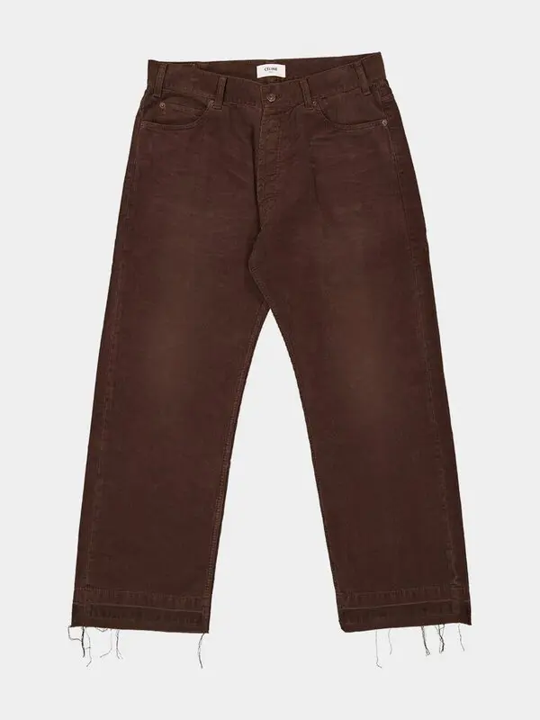 Celine Corduroy Jeans