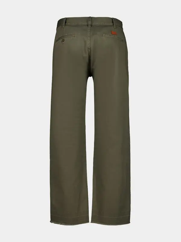 Celine Trousers Chinos Cotton Twill