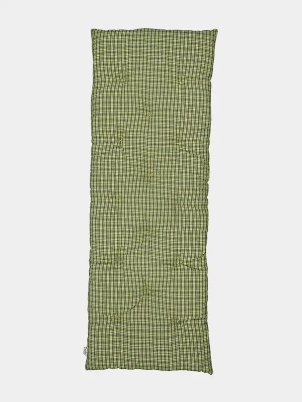 Madam Stoltz Checked Woven Cotton Mattress