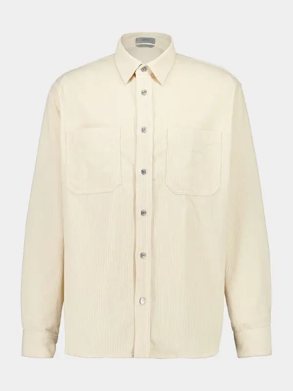Dior Overshirt Chemise Cotton - Cream