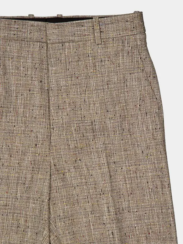 Bottega Veneta Sahara Mel Straight-leg Trousers
