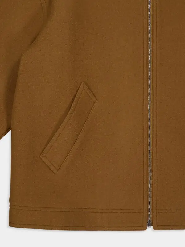 Celine Zipped Wool Felt Jacket