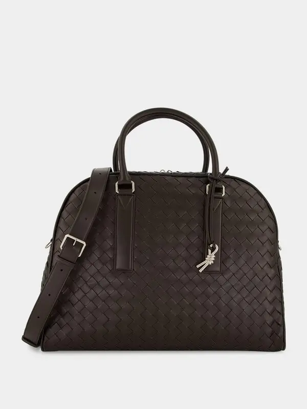 Bottega Veneta Fondant Intrecciato Leather Briefcase - Brown