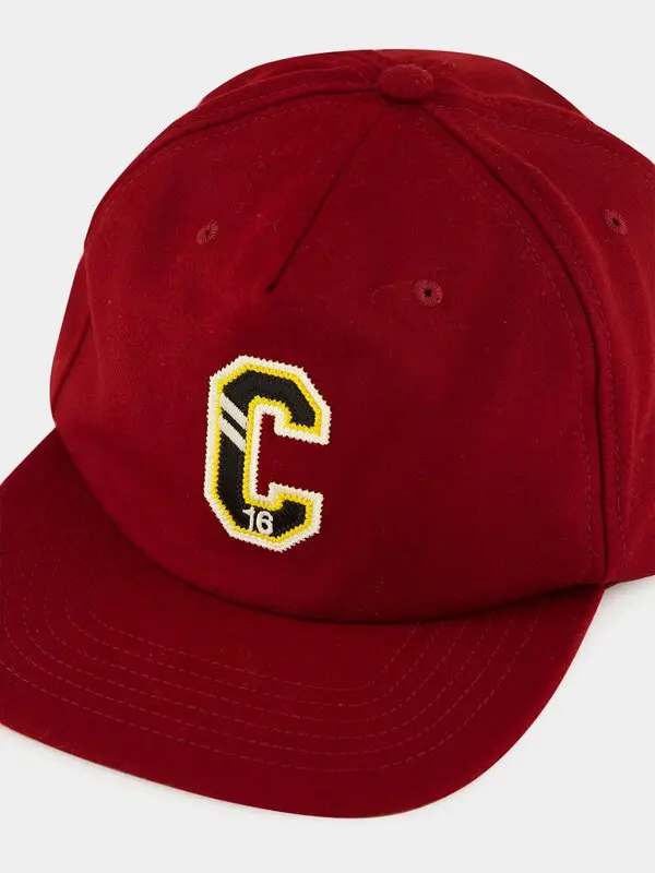 Celine Cap Trucker Flannel Virgin Wool