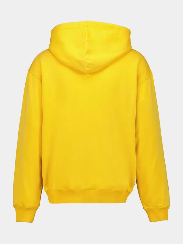 Celine Relaxed Fit Fleece Cotton Hoodie