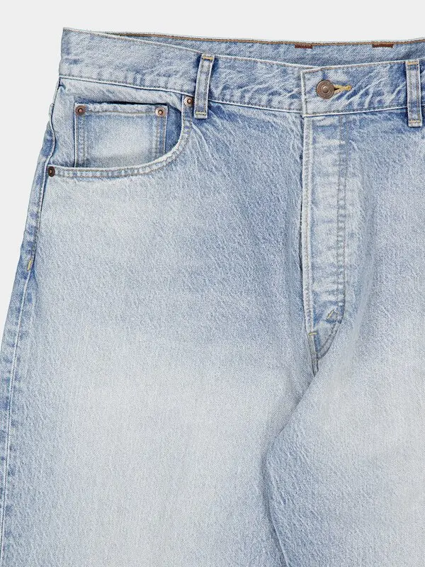 Celine Boyfriend Jeans In Rigid Cotton