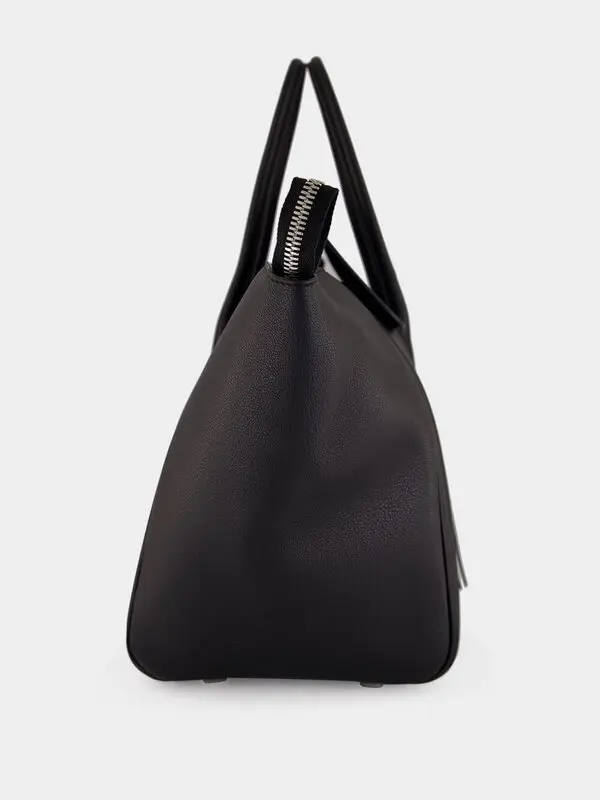 Celine Large Leather Weekend Bag - Black