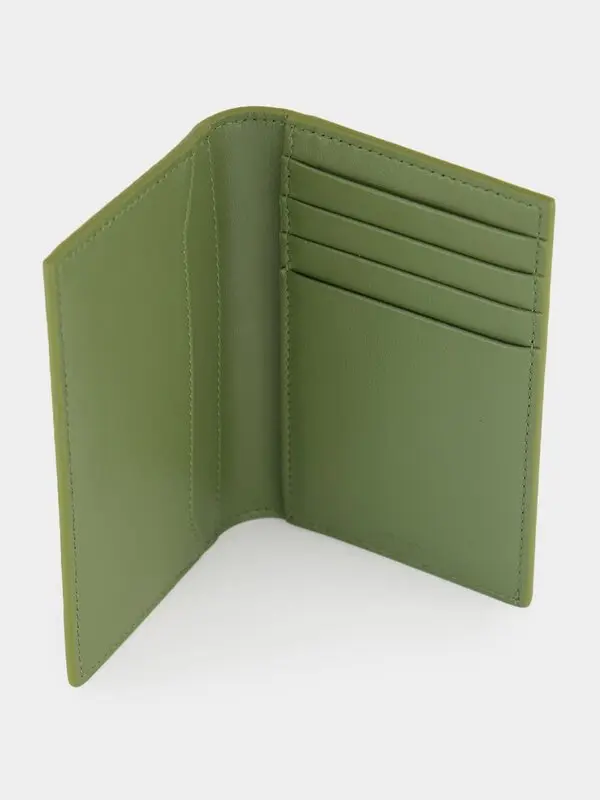 Celine Card Holder Vertical Grained Leather