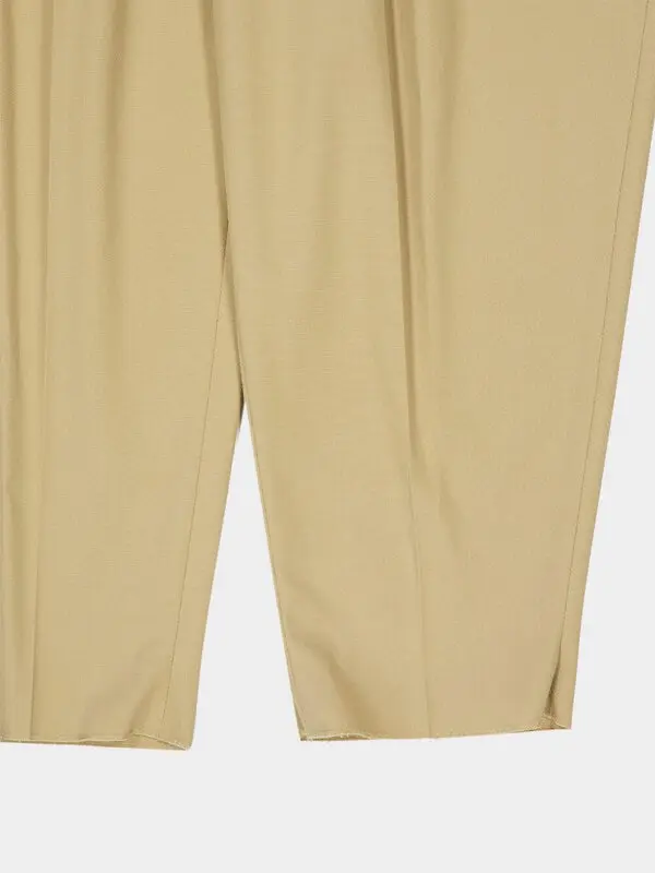 Celine Cotton Twill Montauk Trousers