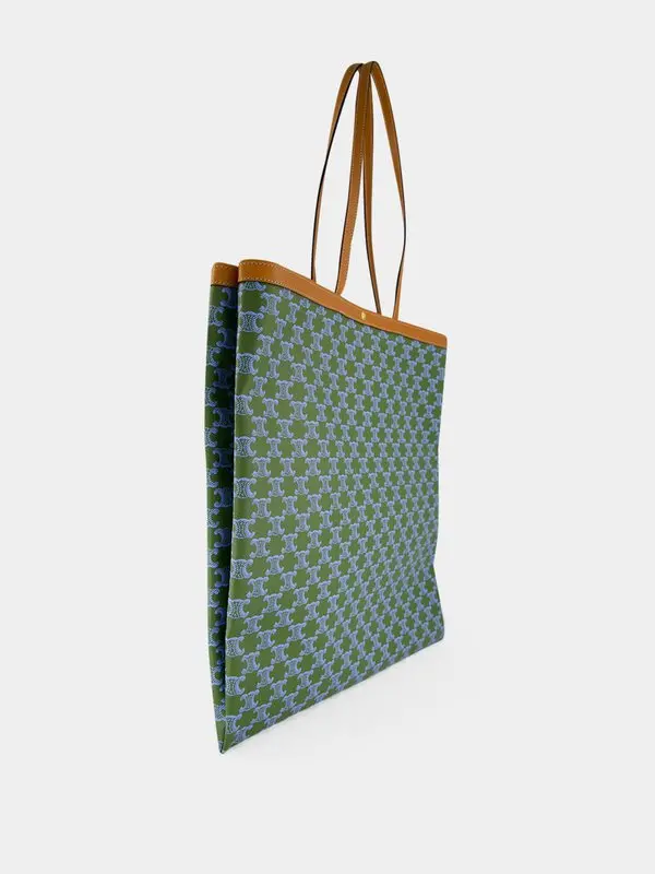 Celine Triomphe Canvas Large Tote Bag