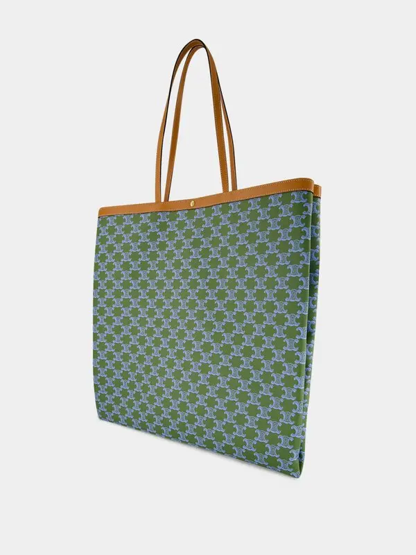 Celine Triomphe Canvas Large Tote Bag
