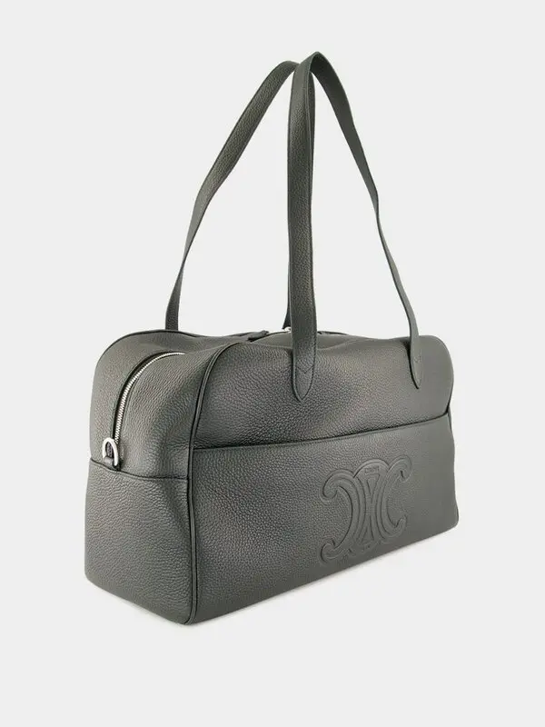 Celine Grained Leather Duffle Bag