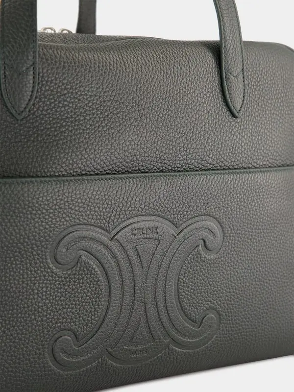 Celine Grained Leather Duffle Bag