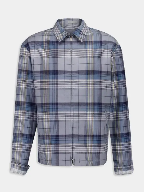 Dior Shirt Zipped Striped Lining Detail - Multicolour