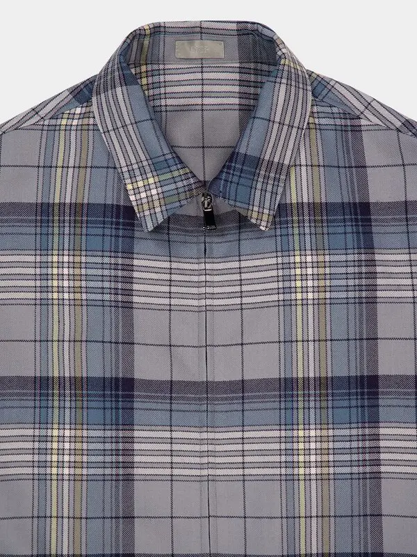 Dior Shirt Zipped Striped Lining Detail - Multicolour
