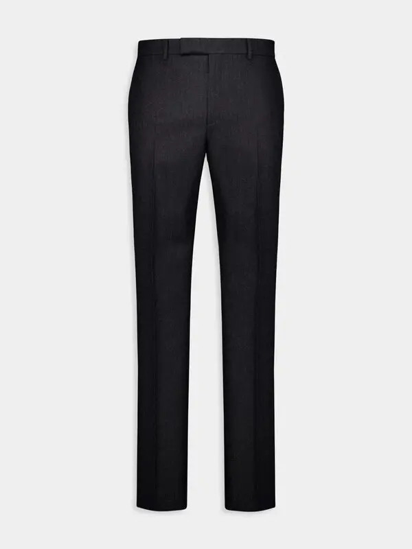 Celine Straight Fit Wool Trousers