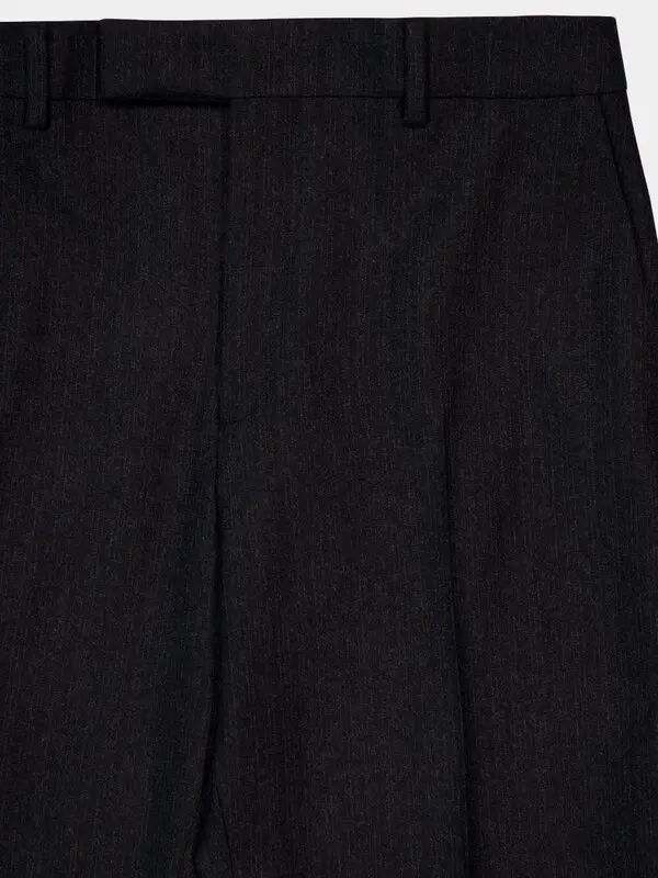 Celine Straight Fit Wool Trousers