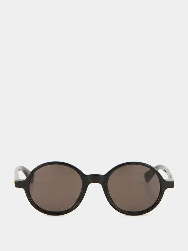 Bottega Veneta Classic Round Sunglasses