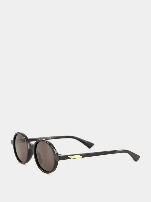 Bottega Veneta Classic Round Sunglasses