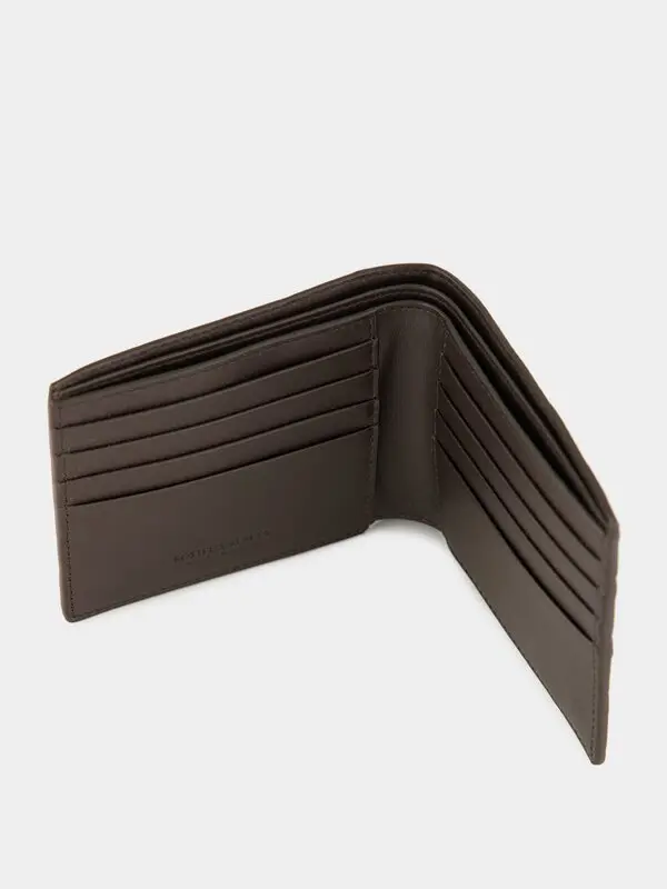Bottega Veneta Fondant Intrecciato Bi-fold Wallet - Brown