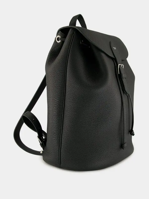 Celine Folco Leather Backpack Large