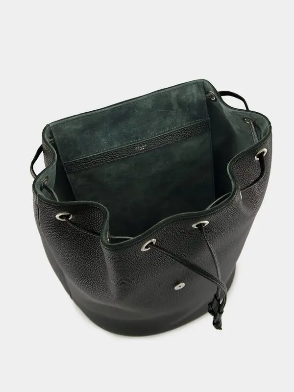 Celine Folco Leather Backpack Large