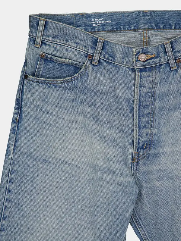 Celine Kurt Classic Cotton Rigid Denim Jeans