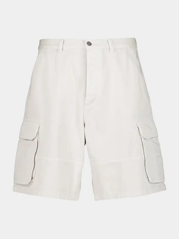 Dior Cotton Cargo Bermuda Jeans