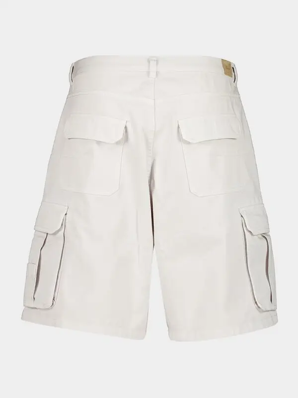 Dior Cotton Cargo Bermuda Jeans