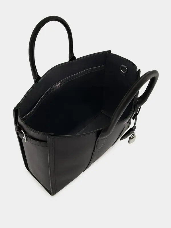 Celine Malaquais Leather Medium Handbag