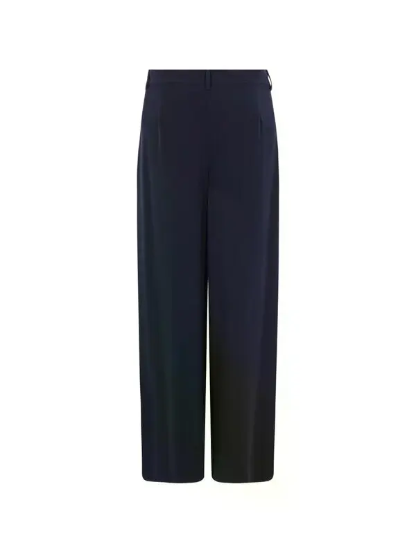 Max Mara Pleated Crepe Trousers