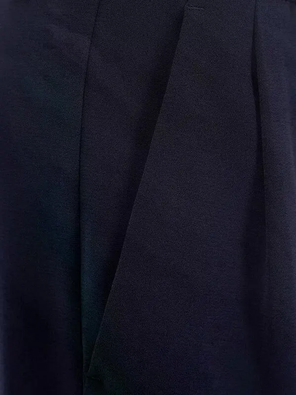 Max Mara Pleated Crepe Trousers
