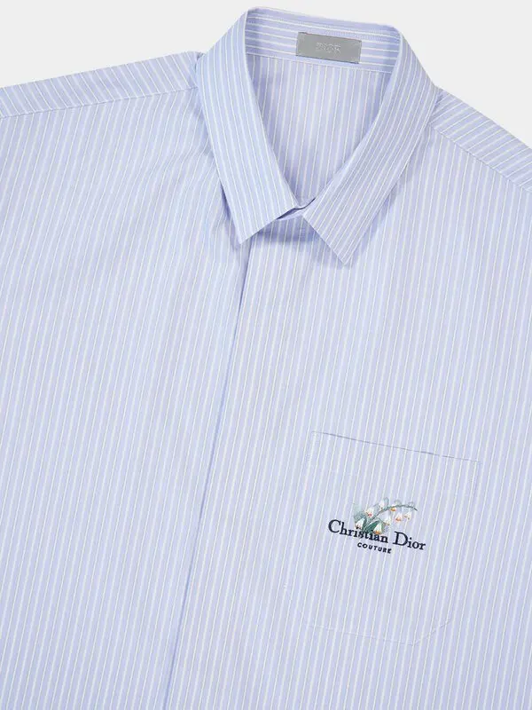 Dior Shirt S/s Mother Of Pearl Buttons Cotton