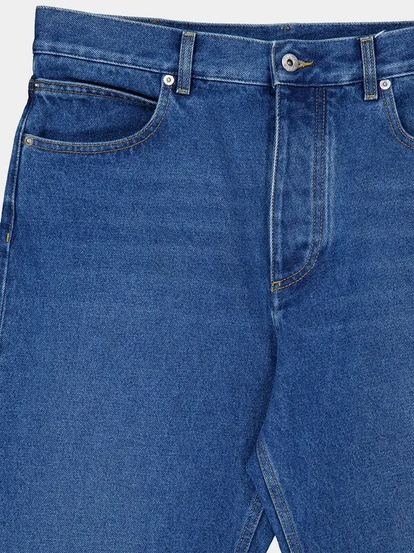 Bottega Veneta Medium Indigo Cotton Jeans