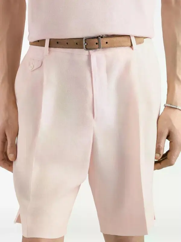 Dolce & Gabbana Linen Bermuda Shorts