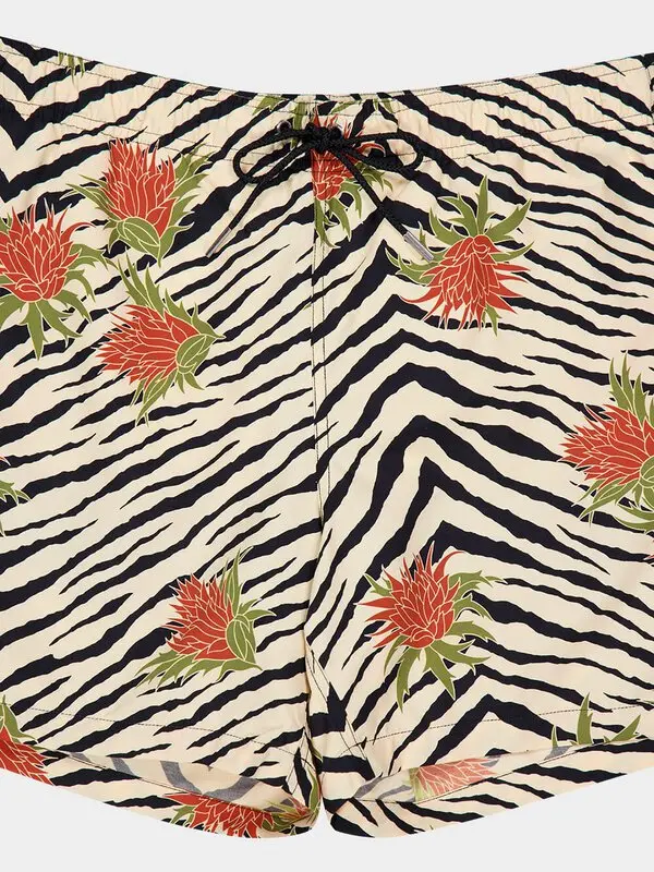 Celine Triomphe Swim Shorts