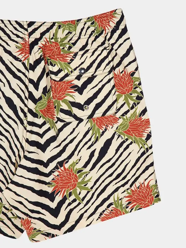 Celine Triomphe Swim Shorts