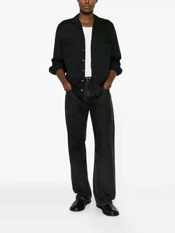 Brian Dales Flap-pocket Spread-collar Shirt