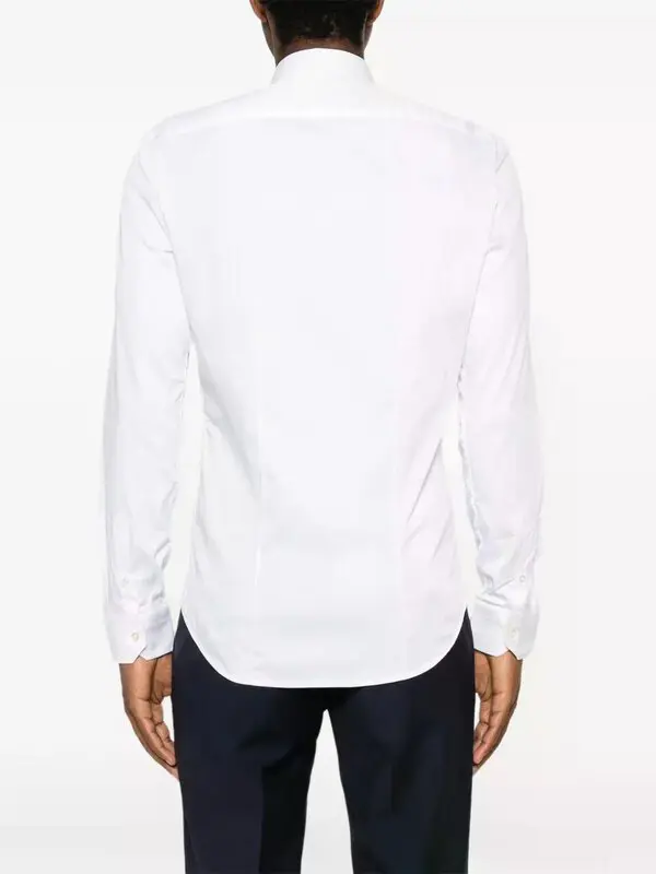 Brian Dales Long-sleeve Spread-collar Shirt