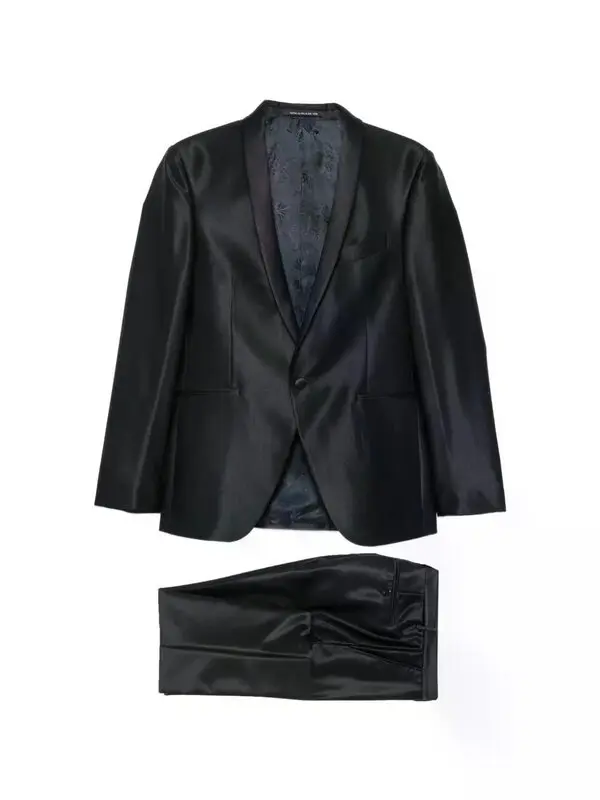 CARLO PIGNATELLI Satin-finish S Suit