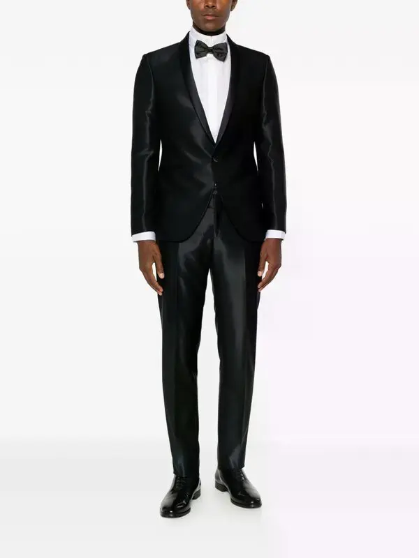 CARLO PIGNATELLI Satin-finish S Suit