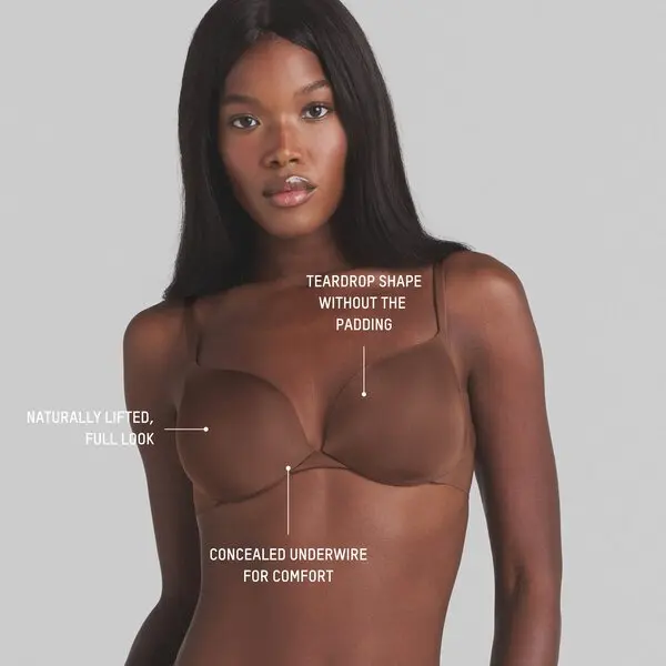 SKIMS Teardrop T Shirt Bra | Medium Neutral | | Ultimate - Jasper