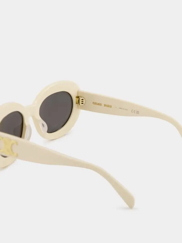 Celine Oval Triomphe Skate 01 Sunglasses